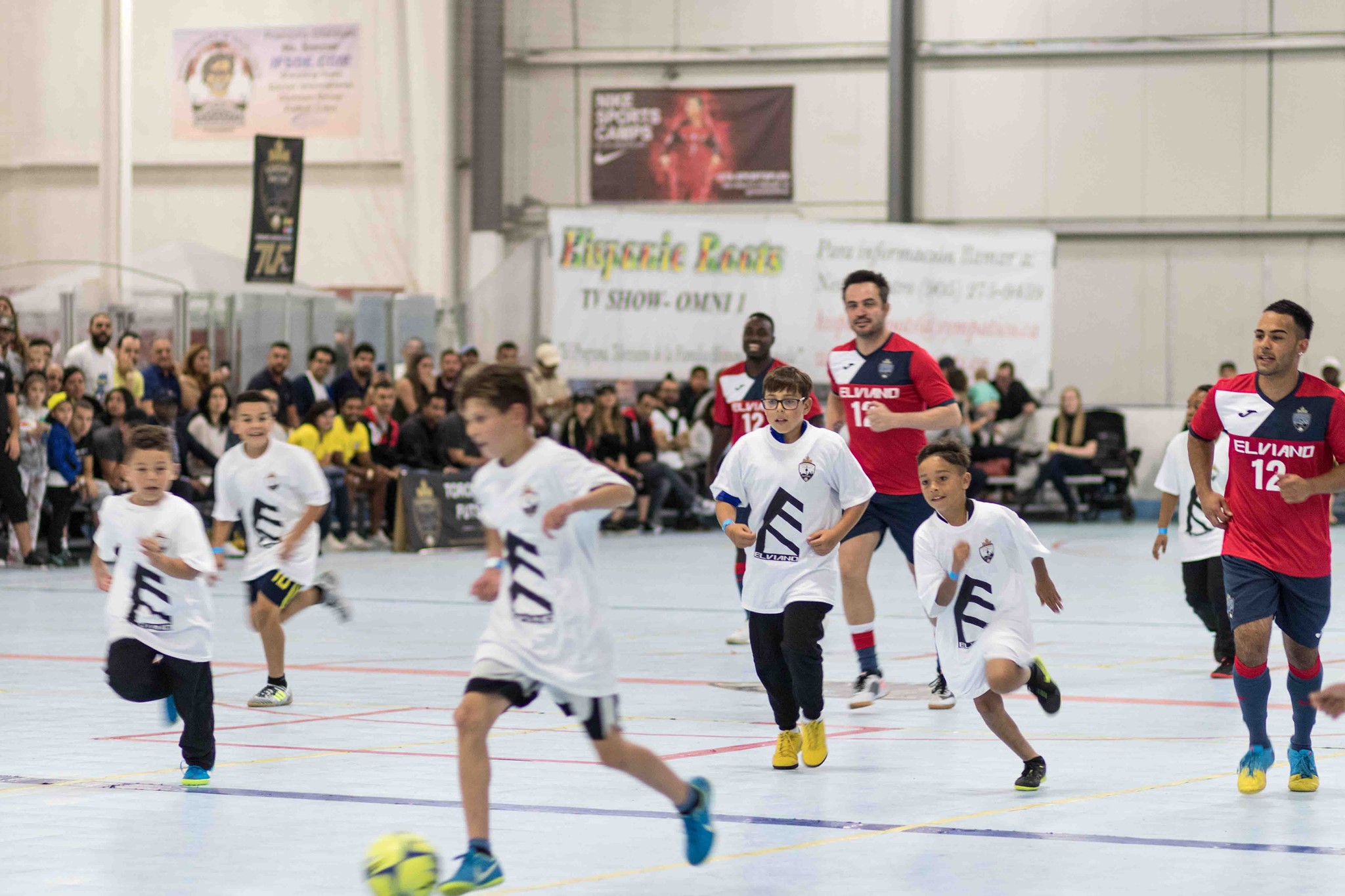 Elviano Sponsored The First Futsal Show Of Its Kind In Canada - Elviano